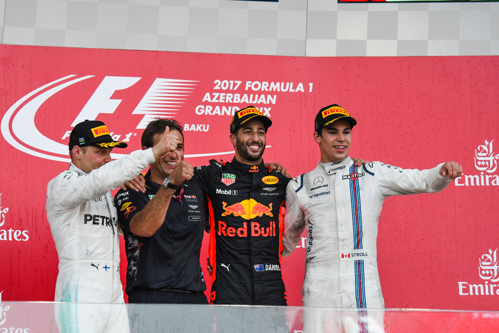 F1, GP Azerbaijan 2017: vince Ricciardo - Formula 1 - Automoto.it
