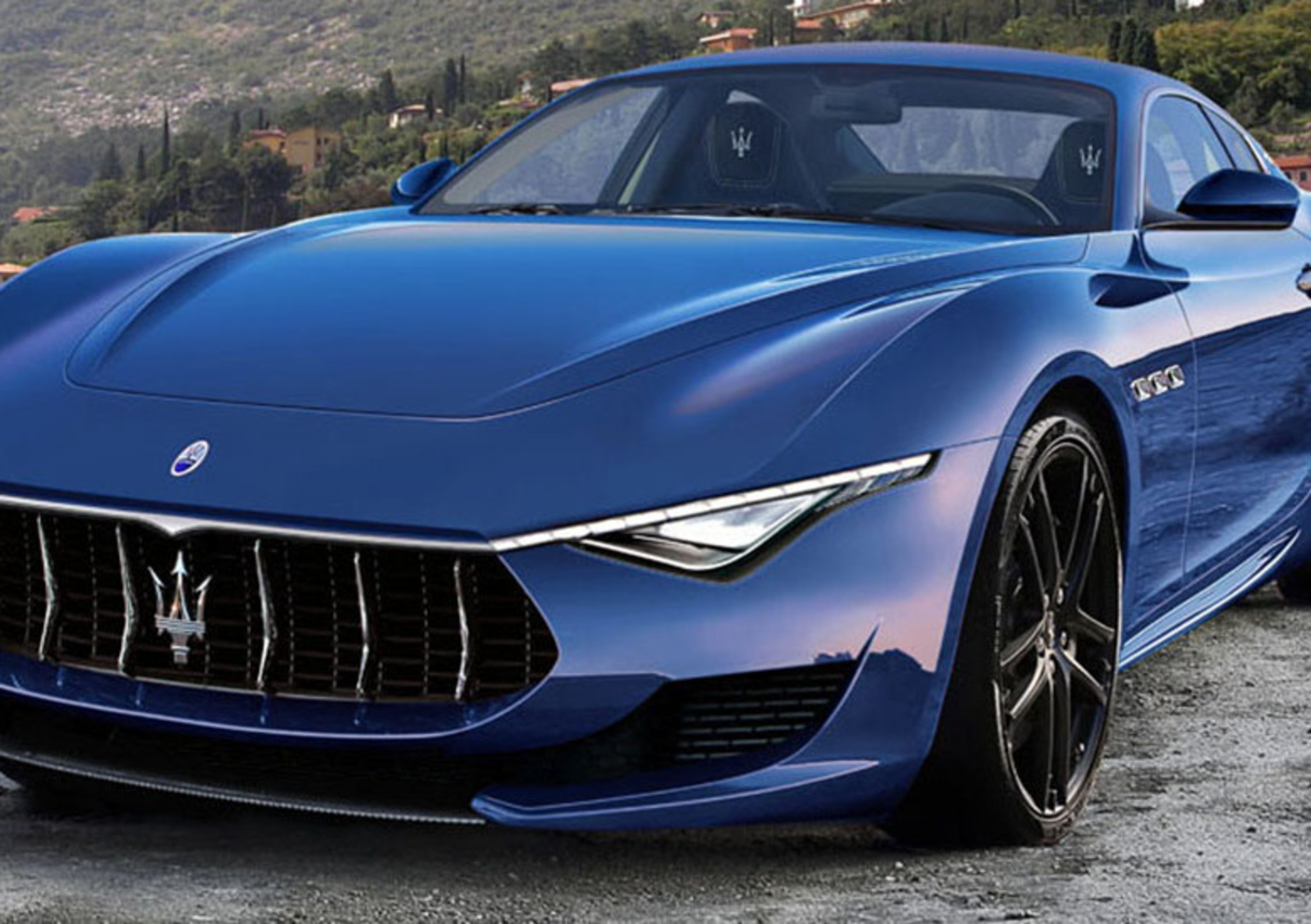 Maserati Alfieri: ecco il rendering. Darà battaglia a Jaguar, Porsche e ...