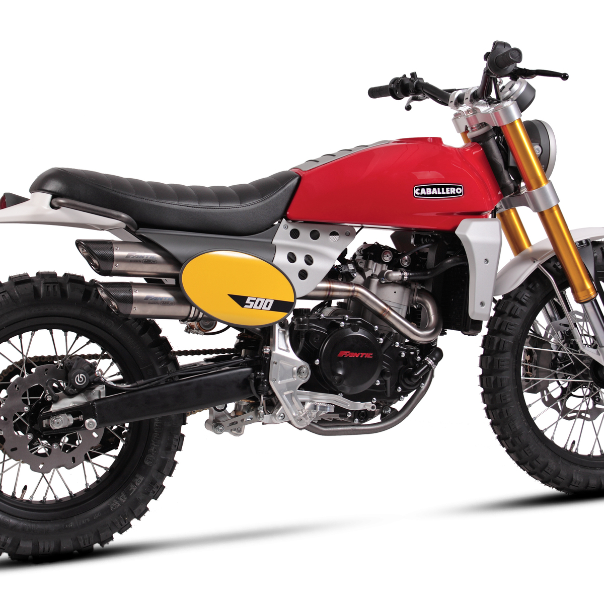 Prova Fantic Motor Caballero 125 Scrambler e Flat Track TEST: Roba da ...