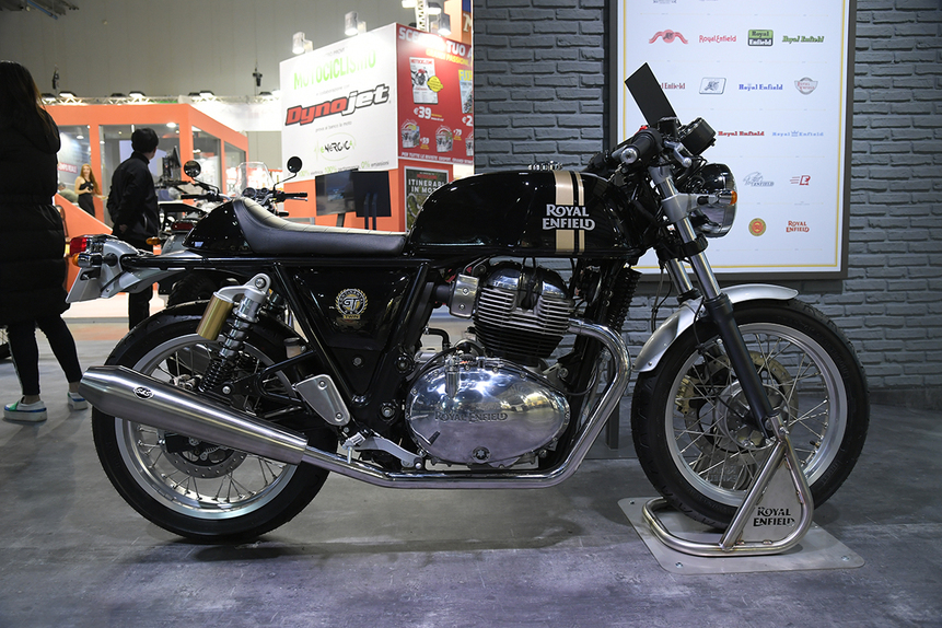 EICMA 2017. Royal Enfield Interceptor INT 650 - Continental GT 650 ... EICMA 2017. Royal Enfield Interceptor INT 650 - Continental GT 650 ...