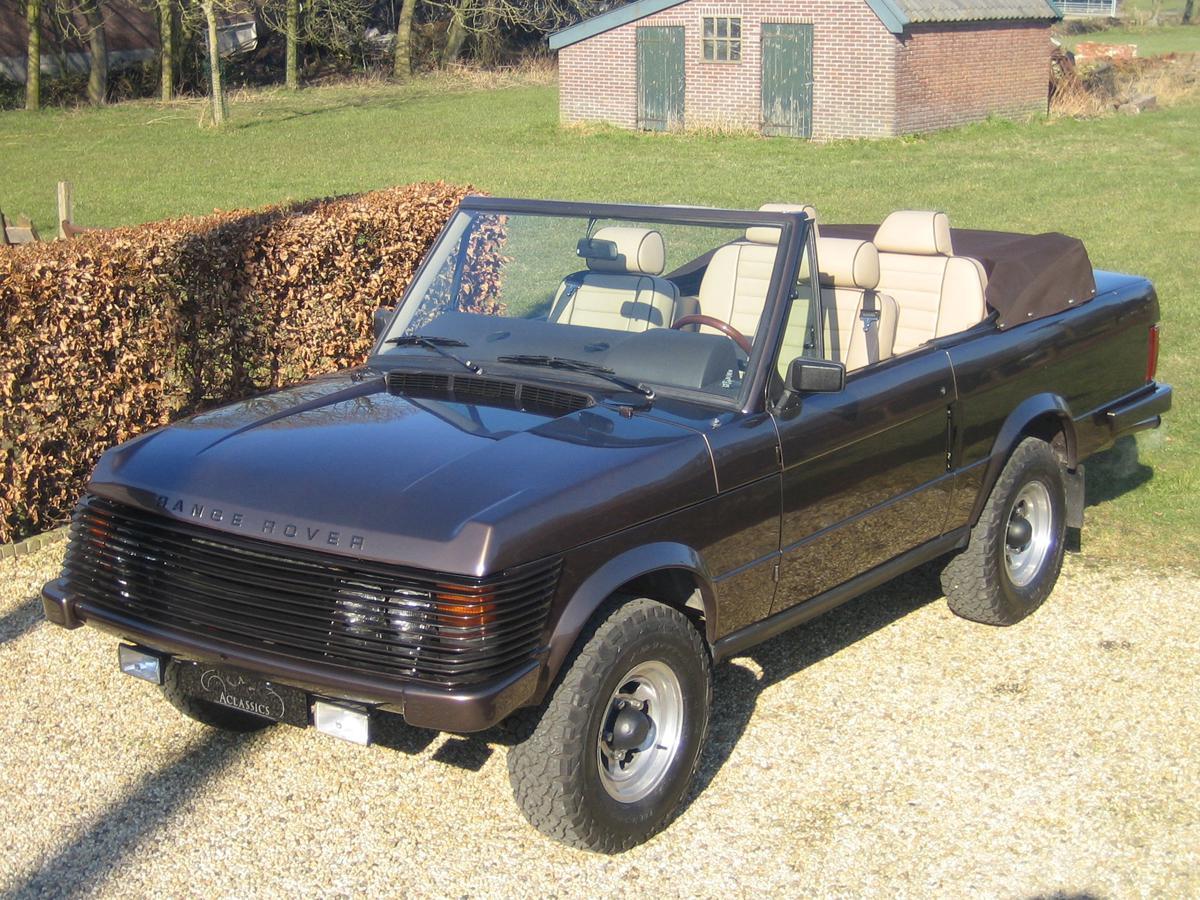 Una Range Rover Cabrio? C'era già nel '73. L'aveva il Re di Spagna ...