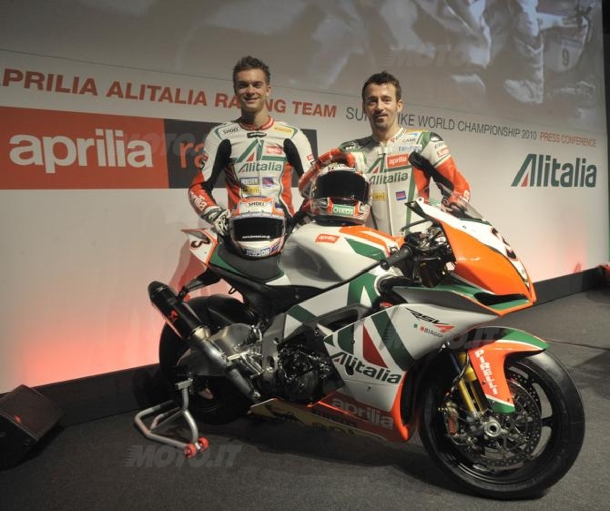 L'Aprilia Alitalia Racing Team affila le armi - Superbike - Moto.it