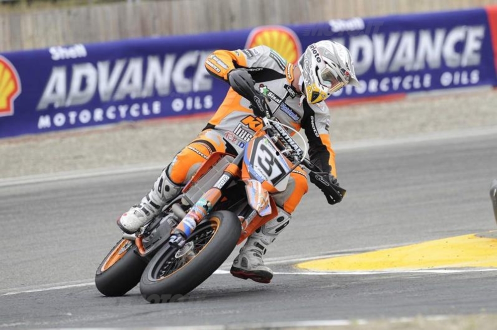 Supermoto, Van Den Bosh vince il GP di Lombardia - Sport - Moto.it
