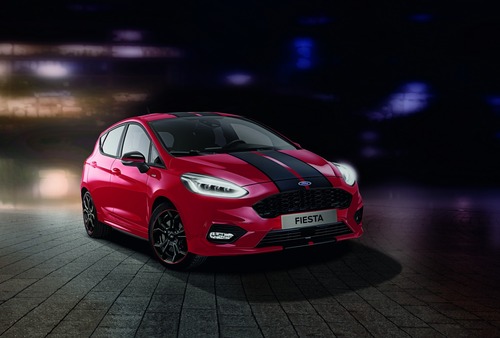 Ford Fiesta Red e Black Edition, due livree sportive per la ST-Line ...
