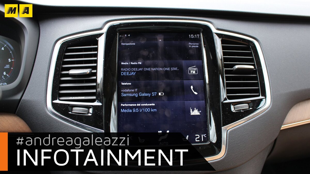 Volvo XC90 | Il focus sull'infotainment [Video] - News - Automoto.it