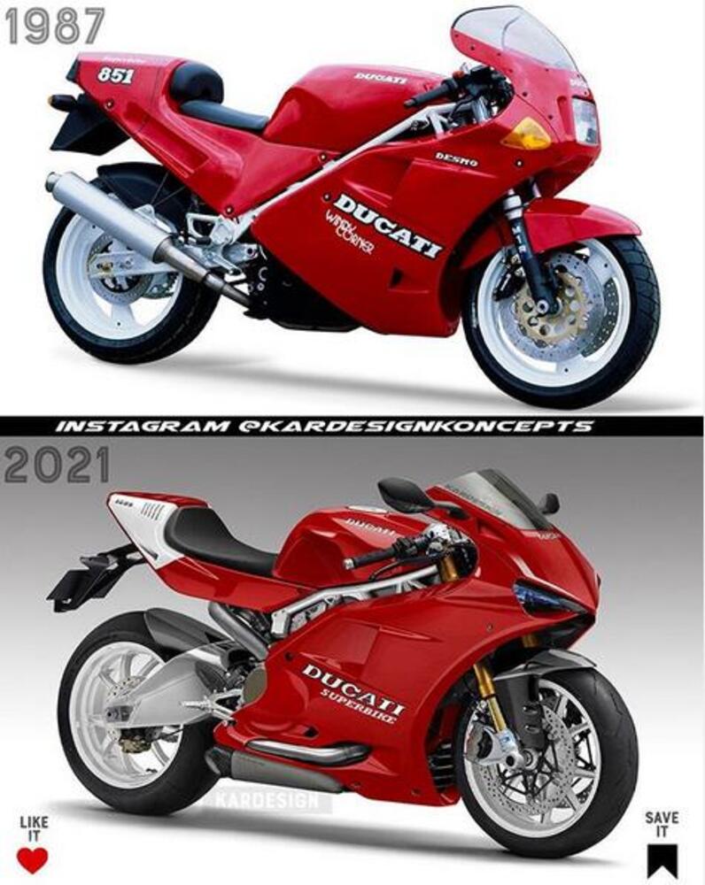 Alcune delle moto più iconiche della storia rivisitate dal designer Kar ...