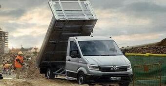 Man TGE Telaio TGE 6.160 2.0 TDI 165CV RWD PM-RG Cabinato HD nuove ...