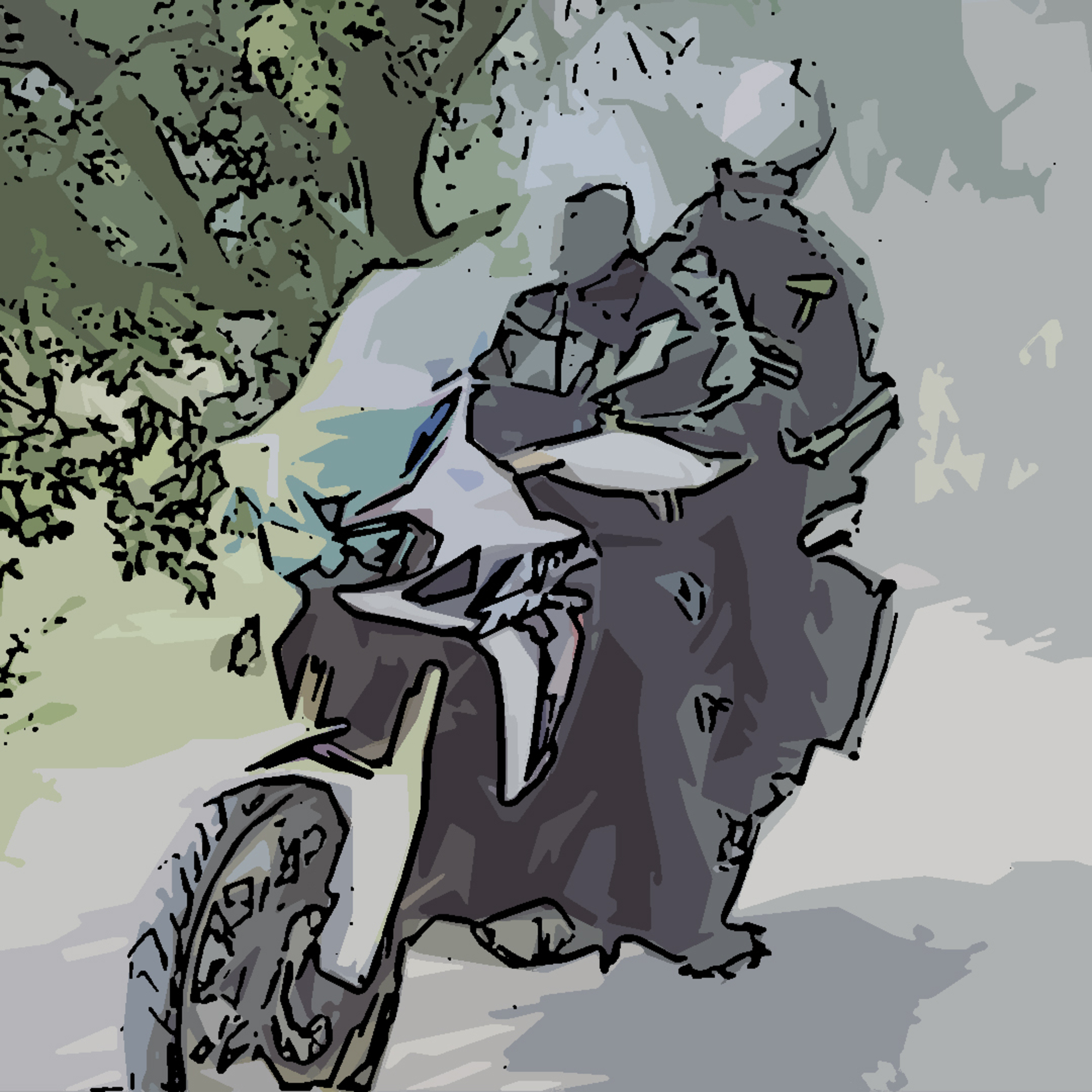 In moto insegue le bici per raccontarne l'epica. Stefano Rizzato: "Per ...