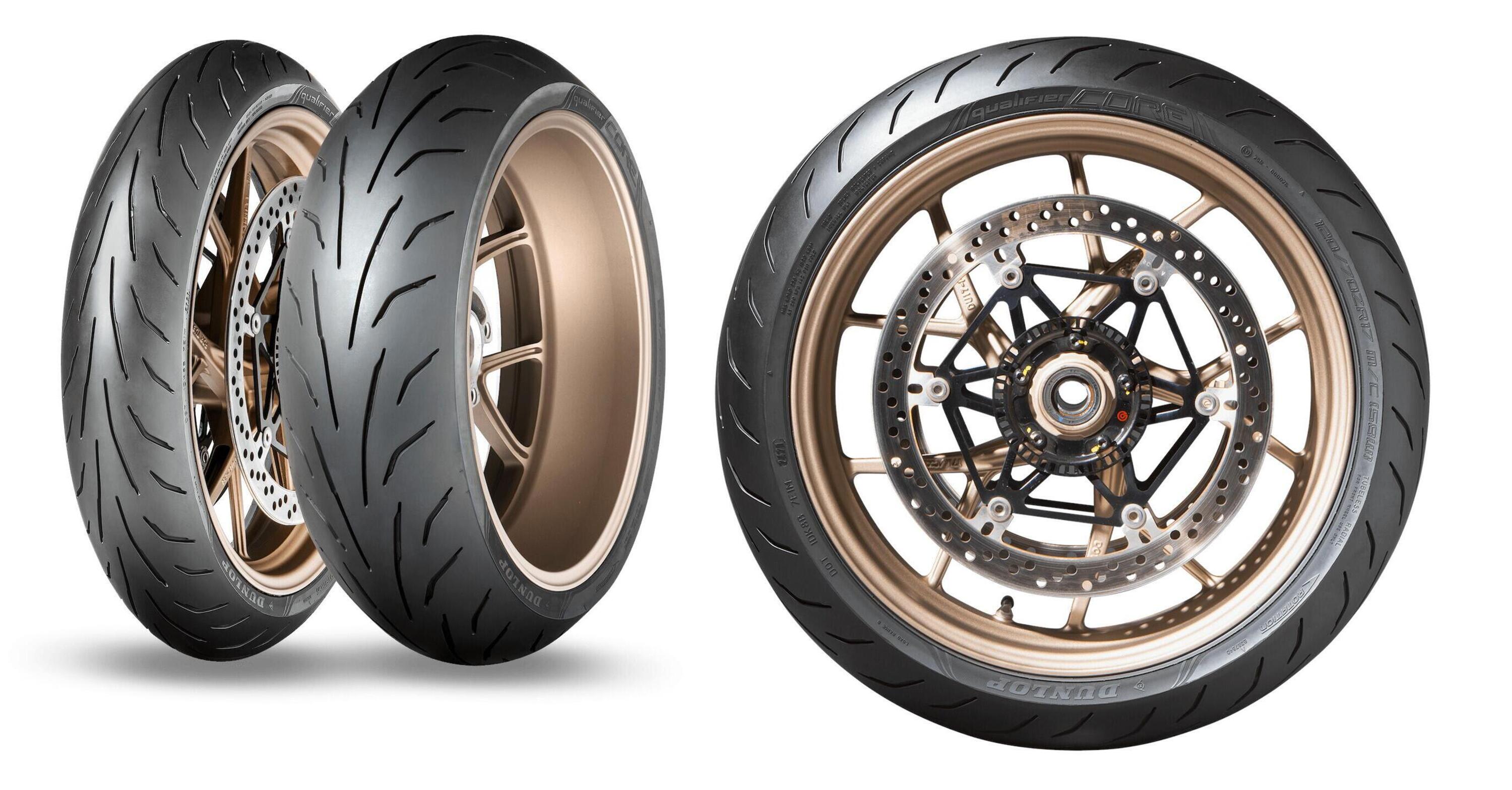Dunlop Qualifier Core: gomma supersport per medie e sport-touring ...