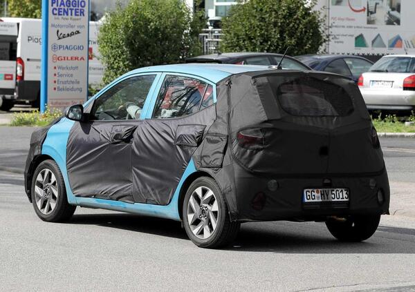 Hyundai i10 2023, ecco le foto spia del nuovo Facelift - News - Automoto.it