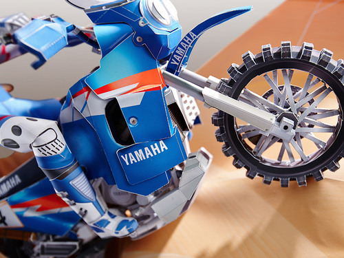 Yamaha Papercraft: XTZ 850R e YZ450F - News - Moto.it