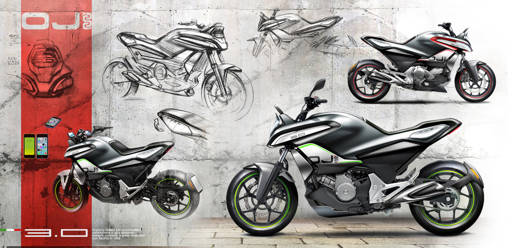 OJ Design Contest 2015: ecco la moto 3.0 che ha vinto la sfida! - News ...