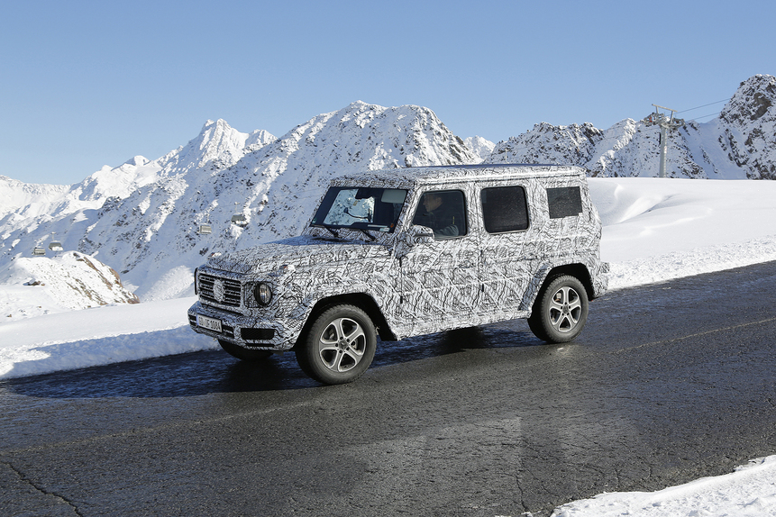 Nuova Mercedes Classe G 2017: eccola su strada - News - Automoto.it