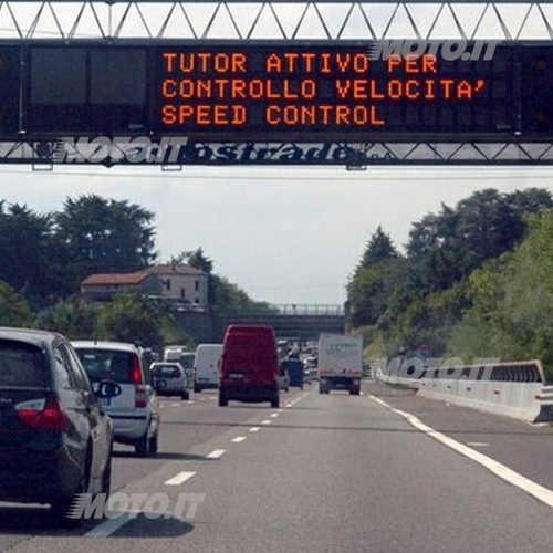 In autostrada Tutor sempre attivi - News - Automoto.it