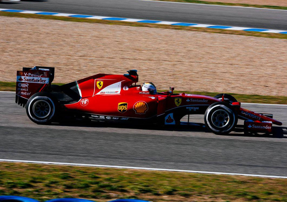 F1: Jerez Day One, Vettel con la Ferrari è il più veloce - Formula 1 ...
